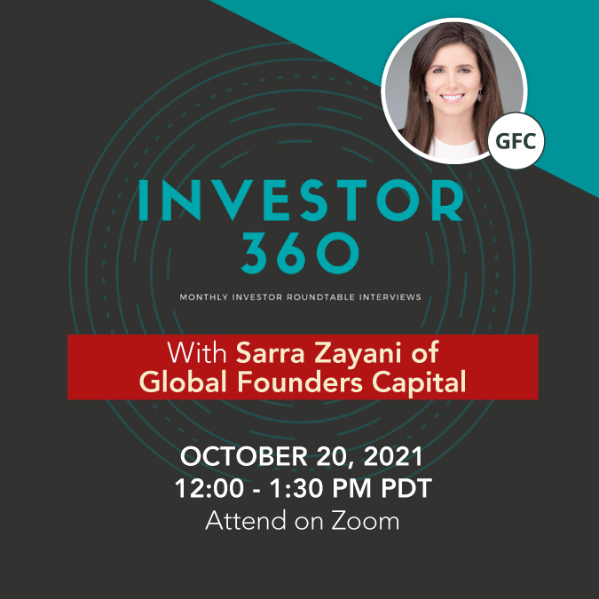Investor 360: Monthly Investor Roundtable Interview with Sarra Zayani ...