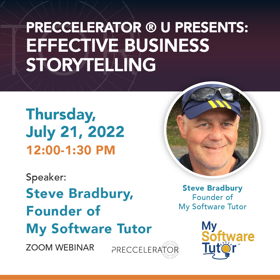 Preccelerator-Effective-Business-Storytelling - Preccelerator™ Program